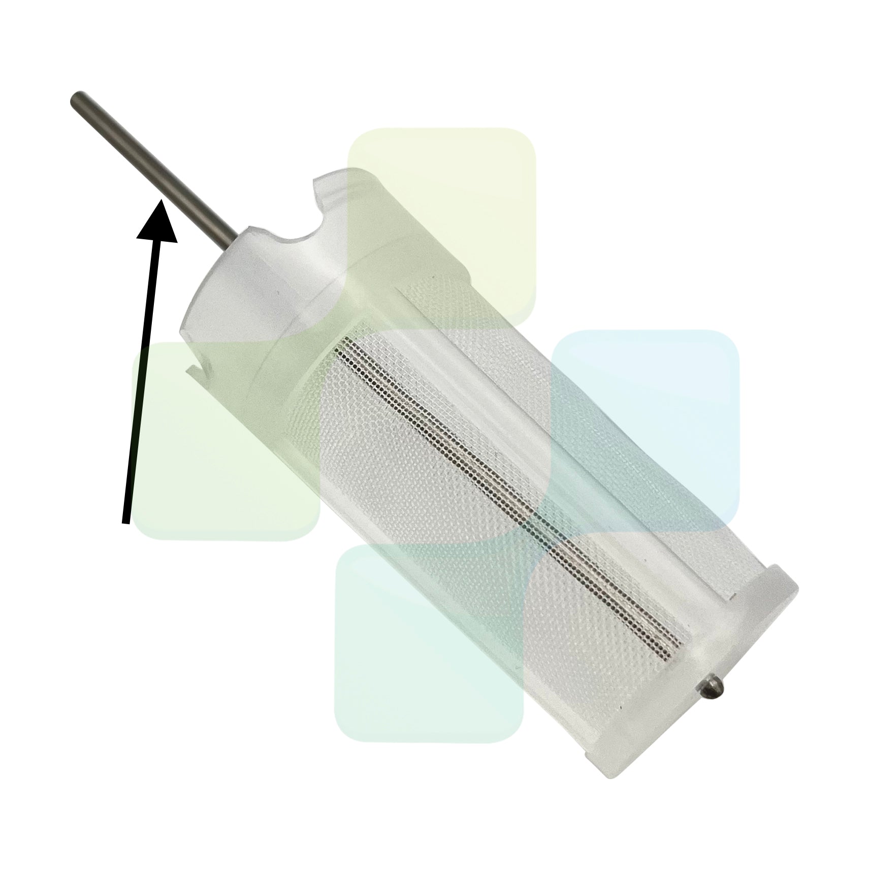 Belmont Solid Collector Filter Shaft for FALC56A0 - DARS10A0