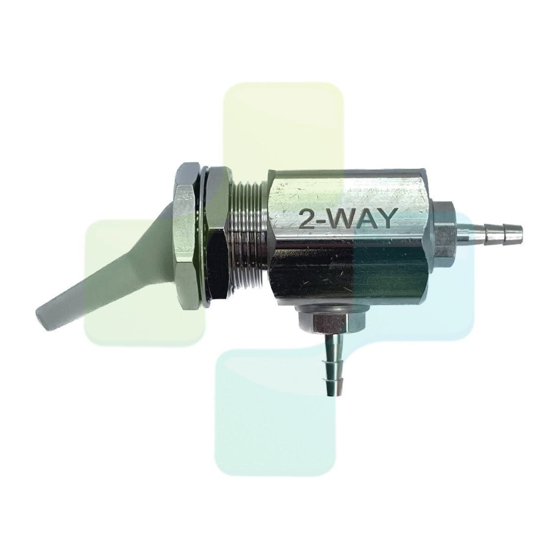 DCI 7012 2-Way On/Off Valve with White Toggle for Air or Water